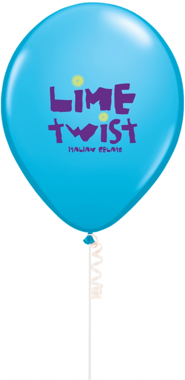 Multi Color Printing Custom Printed Imprinted Balloons balloons ...