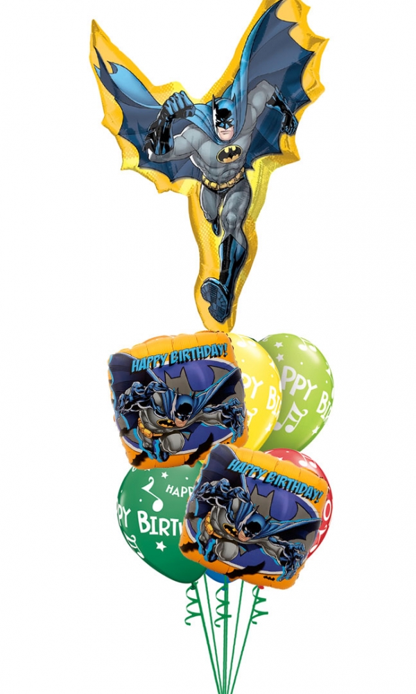 Batman Balloons 3 balloons vancouver JC Balloon Studio