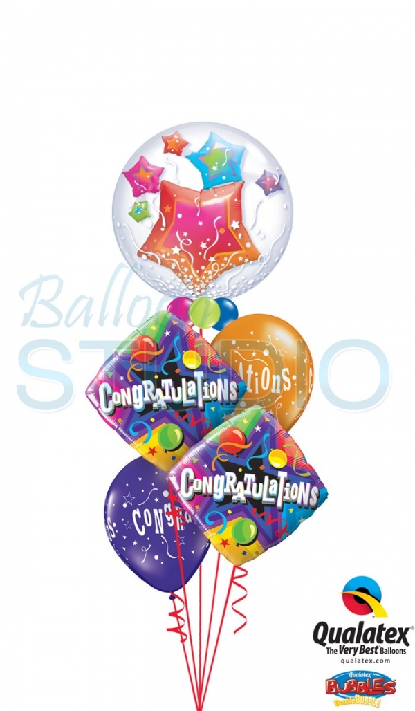 Occasion Bouquet 7 balloons vancouver JC Balloon Studio