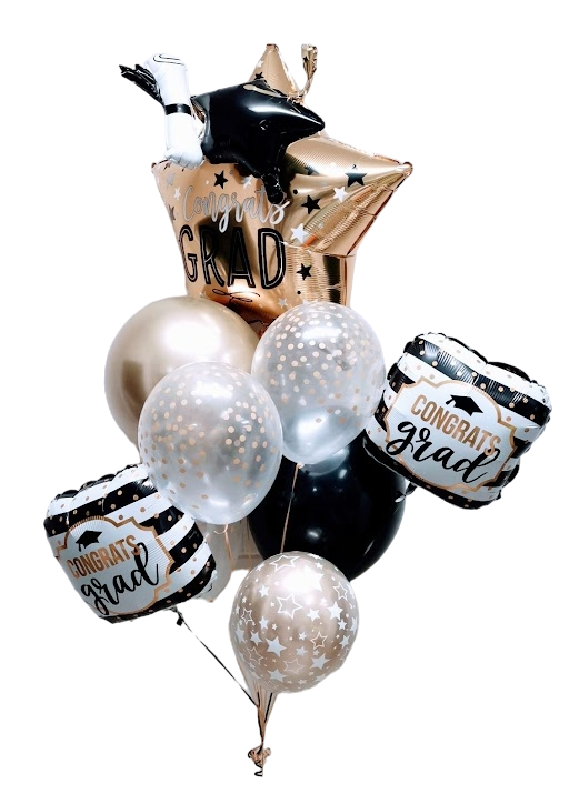 Graduation Balloons - Balloon Studio Vancouver Balloons